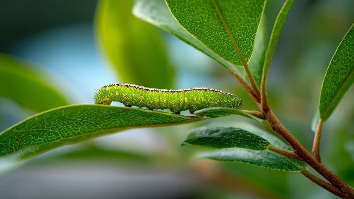 Chenille verte fluo : l’essentiel pour protéger son jardin